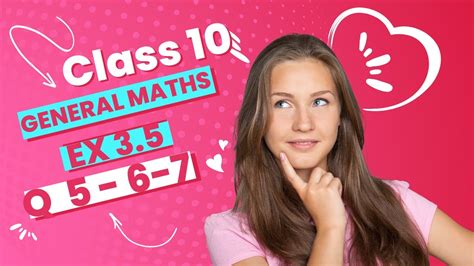 Ex 35 Question 5 6 General Math Class 10th 10th Arts Math