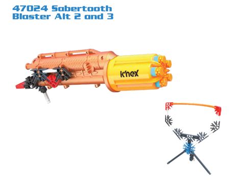 K Force Sabertooth Rotoshot Blaster Alt 2 And 3 47024 Knexparts