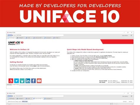 Uniface 10 Infographic
