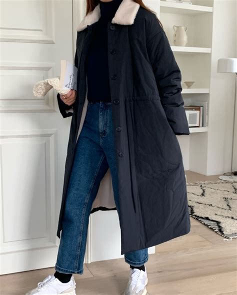 밍크안감 점퍼코트