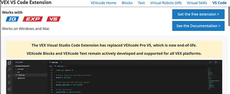 国内有人使用vscode来进行VEX编程吗 软件交流 V VEX 中文官方论坛