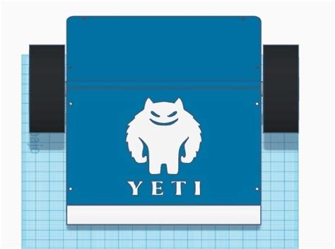 Stl File Sumo Yeti Robot Chassis・3d Printer Model To Download・cults