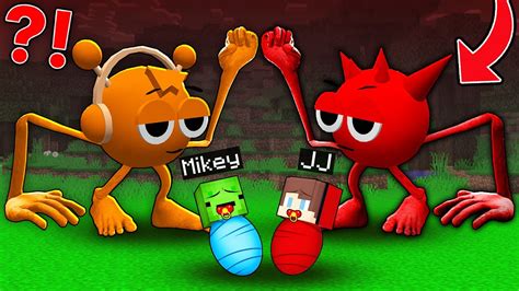 Baby JJ And Mikey Adopted By SCARY SHIN SPRUNKI In Minecraft Maizen YouTube