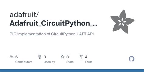 Github Adafruitadafruitcircuitpythonpiouart Pio Implementation