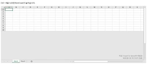 Spreadjs 사용자 정의 단축키