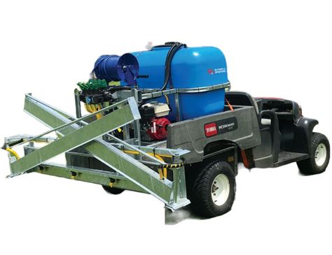 Custom Ate400ltr Spray Rig Trailer With 6mtr Boom Alltype Engineers