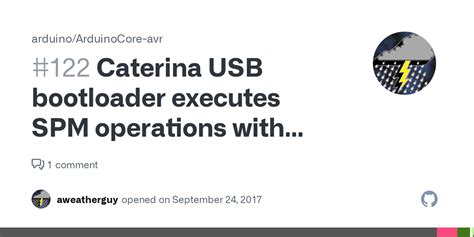 Caterina Usb Bootloader Executes Spm Operations With Interrupts Enabled · Issue 122 · Arduino