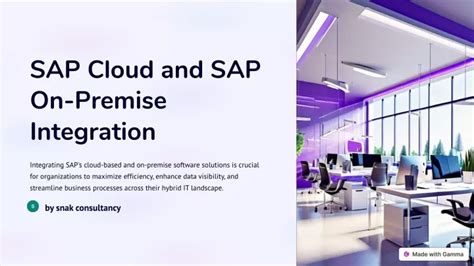 Ppt Sap Cloud And Sap On Premise Integration Powerpoint Presentation Id 13170450