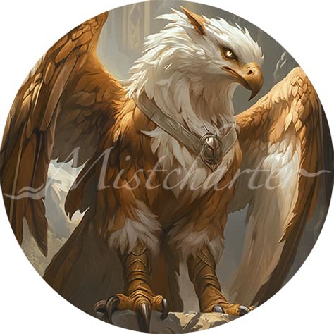 Griffon Game Tokens For Vtt And Ttrpg Mistcharter Maps