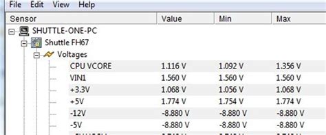 Psu Voltages Diverse Uploadet Af Daniel P