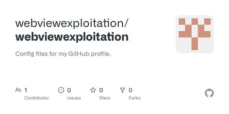 github webviewexploitation webviewexploitation config files for my github profile