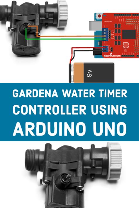 gardena water timer controller using arduino uno water timer gardena arduino