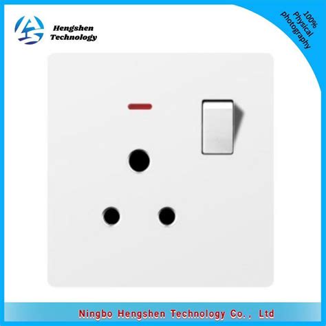 British Standard Light Wall Switch And Socket Light And Thin Wall