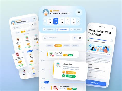 Task Manager Saas Crypto Ui Mobile App 1 Images Behance