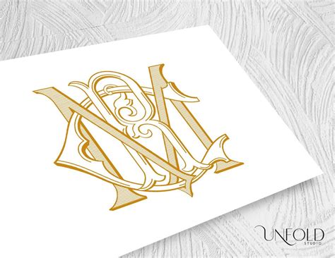 Custom Rcm Monogram Logo Elegant And Minimalist Design With R C M