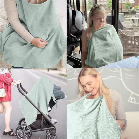 Fychuo Breastfeeding Cover And Colostrum Collection Kit Cotton Nursing