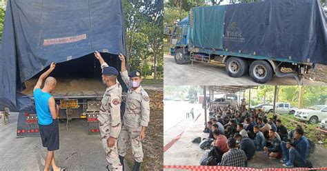 မလေးရှားနိုင်ငံကို သွားရောက်အလုပ်လုပ်မယ် မြန်မာနိုင်ငံသား ၁၀၀ ကျော် ထိုင်းမှာ ဖမ်းမိ