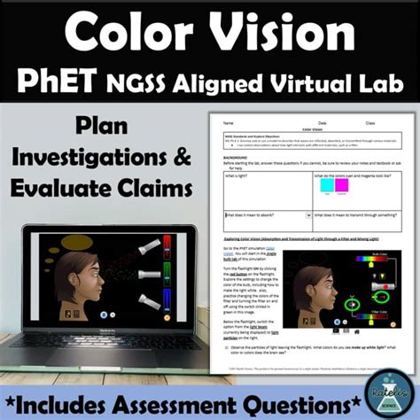 Phet Color Vision Worksheet Investigation Ngss Properties Of Waves Lab