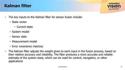 “sensor fusion techniques for accurate perception of objects in the environment ” a presentation