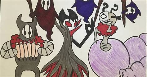Hollow Knight Grimm Troupe Drawing Album On Imgur
