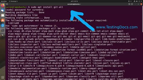 Install Git On Ubuntu Linux Install Git On Ubuntu Linux