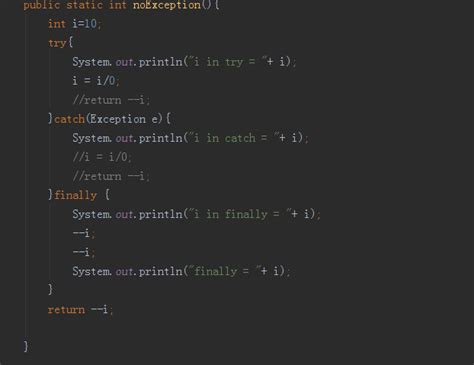Java Try Catch Finally Return执行顺序 Csdn博客
