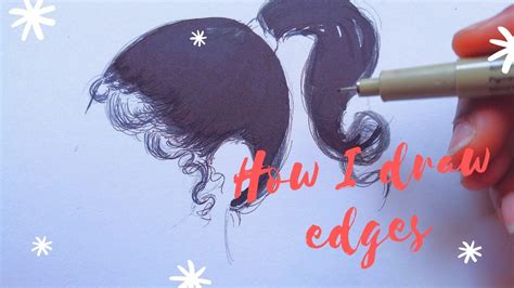 How To Draw Hair Edges