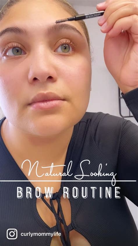 Natural Looking Brow Routine In 2022 Eyebrow Enhancer Brow Routine