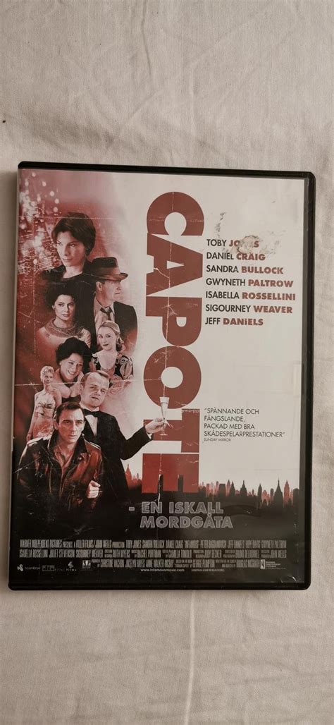 Dvd Film Capote Daniel Craig Sandra Bullock Köp På Tradera 408982502