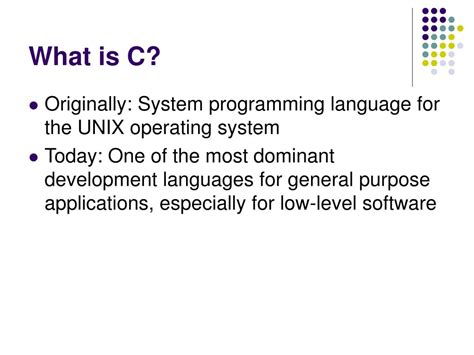 Ppt The C Programming Language Powerpoint Presentation Free Download