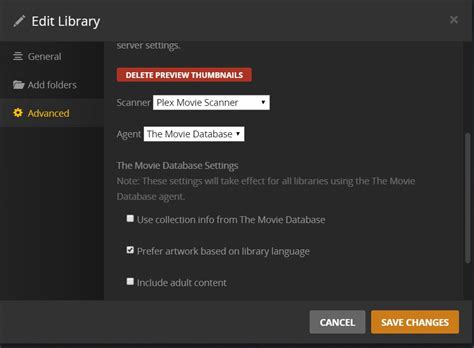 plex media server stopped updating information for newly added movies