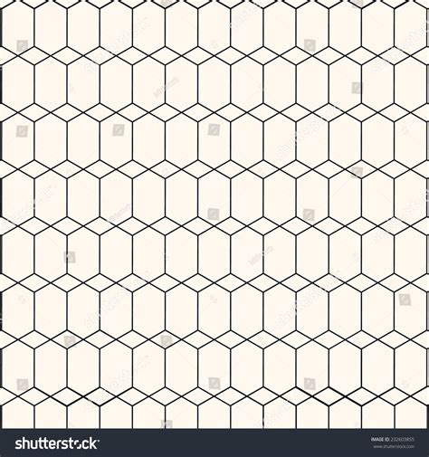 Polygon Pattern Stock Vector Royalty Free 232603855