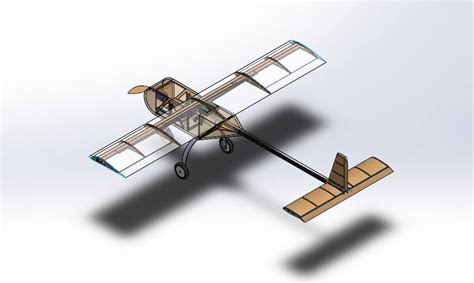 Aircraft Cad Assembly With Morphing Wing Download Scientific Diagram