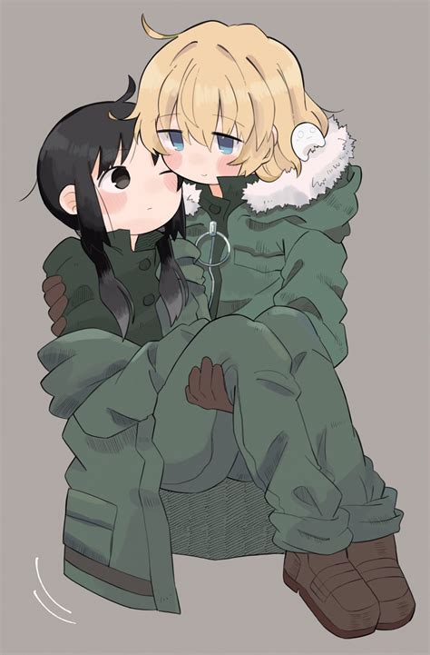 Yuuri And Chito Shoujo Shuumatsu Ryokou Drawn By Yoyohachi Danbooru