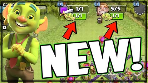 Goblin Builder Clash Of Clans Update Sneak Peek 1 Youtube