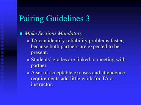 Ppt Guidelines For The Use Of Pair Programming In A Freshman