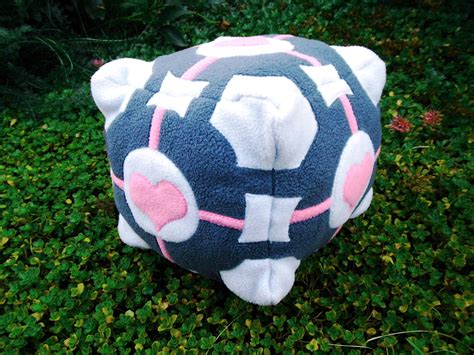 Companion Cube Plushie By Konik15 On Deviantart