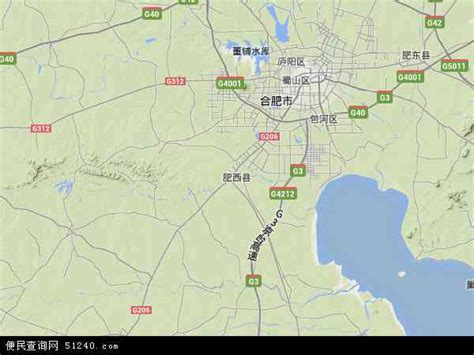 肥西县地图 肥西县卫星地图 肥西县高清航拍地图 便民查询网地图