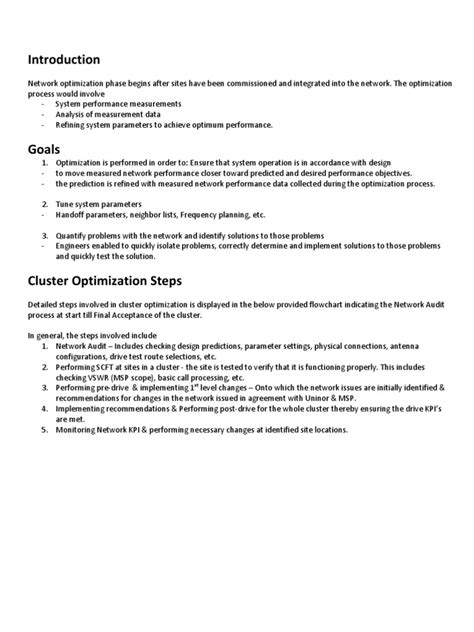 2g Cluster Optimisation Pdf Program Optimization Mathematical Optimization