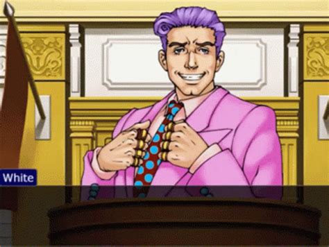 Redd White Ace Attorney GIF Redd White Ace Attorney Blackmail Discover Share GIFs