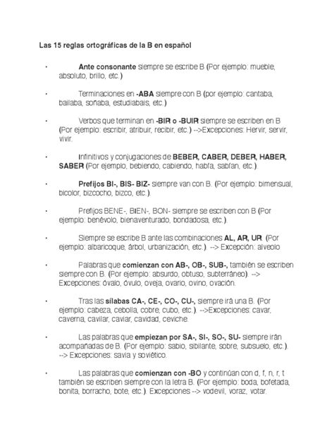 Reglas Ortograficas Pdf Lingüística Tipología Lingüística