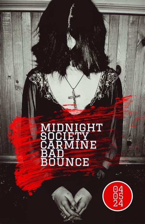 Midnight Society Carmine Bad Bounce Palasad Socialbowl 777 Adelaide Street North London