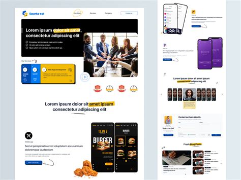 agency website user interface design by usman⚡️ on dribbble