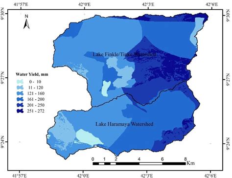 8 Spatial Variation In Water Yield 442 Artificial Water Abstraction