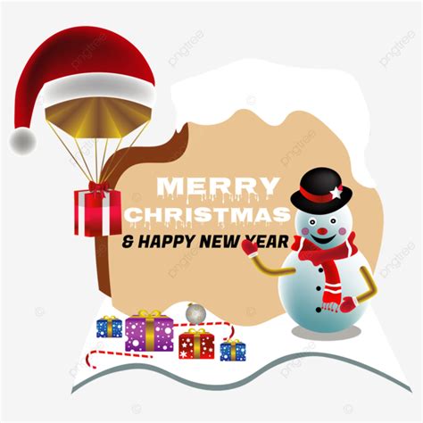 3d 메리 크리스마스와 새해 복 많이 받으세요 선물 눈사람 투명 배경 소원 메리 크리스마스와 새해 크리스마스 선물 상자 크리스마스 눈사람 Png 일러스트 및 벡터 에