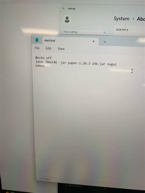 Help Error When Setting 14gb32gb Rminecraftserver