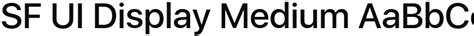 SF UI Display Font Family Download Free For Desktop Webfont