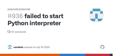Failed To Start Python Interpreter Issue Polynote Polynote Github