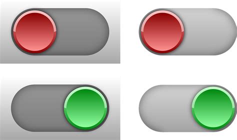 스위치 토글 제어 · Pixabay의 무료 벡터 그래픽