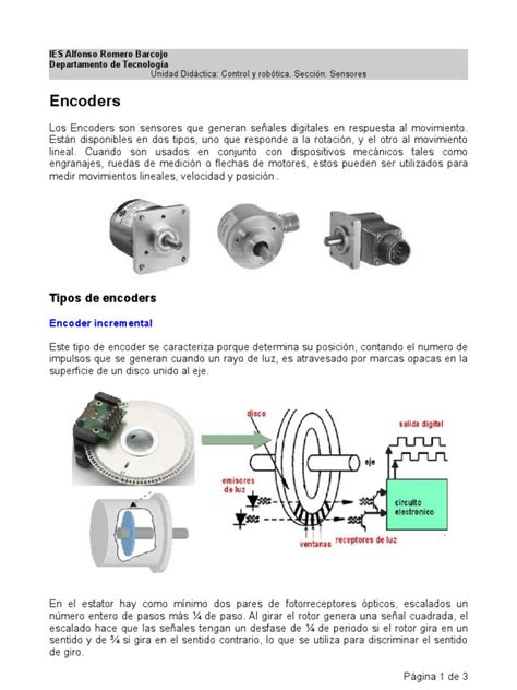 funcionamiento de un encoder pdf ingenieria eléctrica science